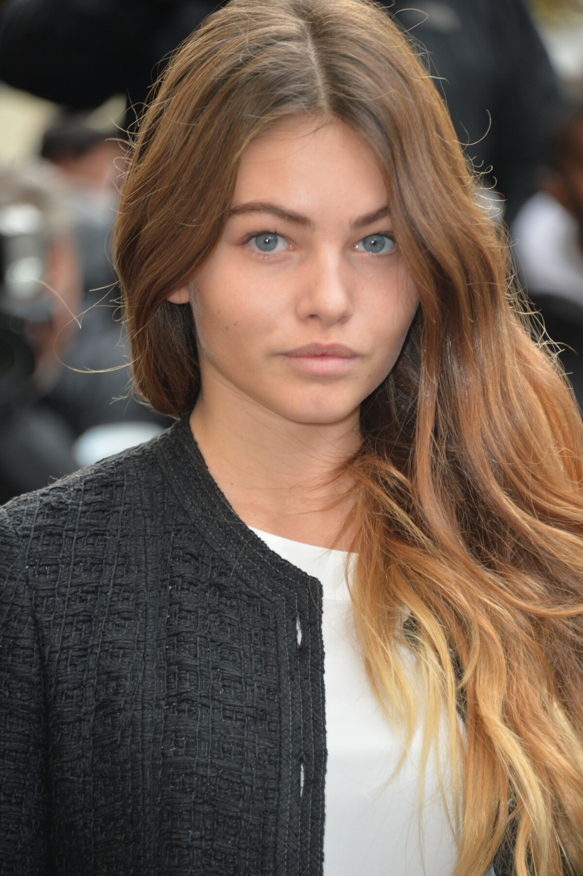 Photo : Thylane Blondeau à son arrivée au défilé de mode "Chanel ...