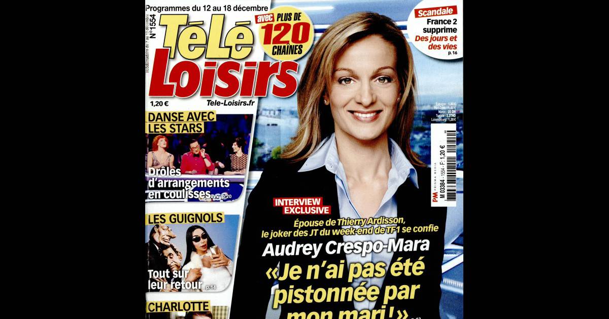 Le magazine Télé Loisirs du 12 décembre 2015 - Purepeople Le magazine Télé Loisirs du 12 décembre 2015 - Purepeople