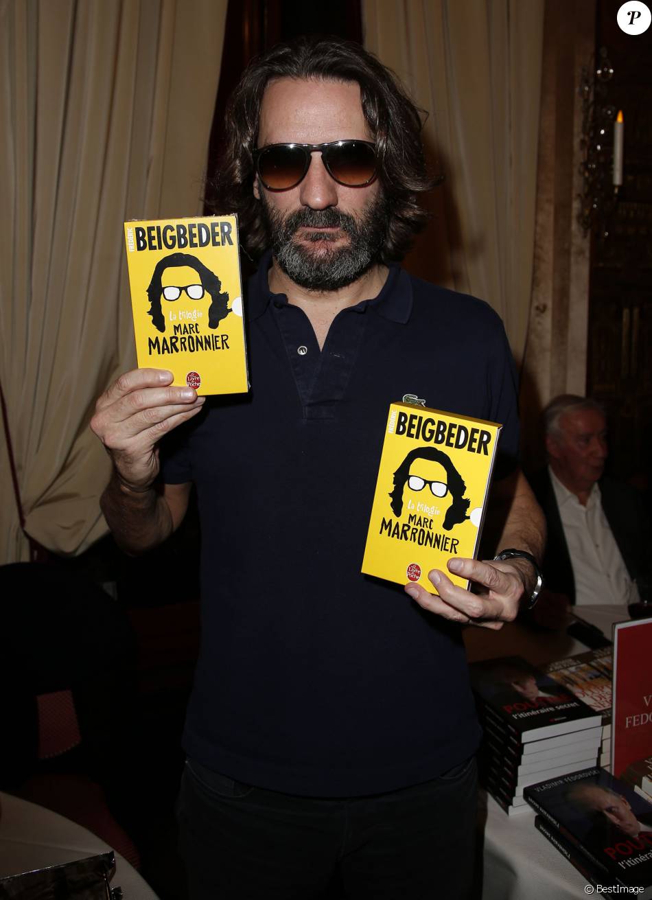 Frédéric Beigbeder - Le 38ème cocktail des écrivains dans les salons du ...