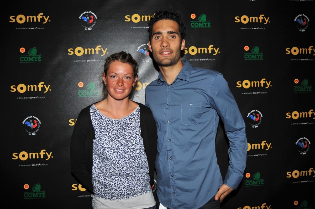 Photo : Martin Fourcade et Marie Dorin Marie Dorin lors d'un événement ...