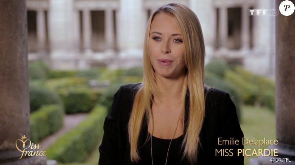 Portrait de Miss Picardie, lors de l'élection Miss France 2016 le ...