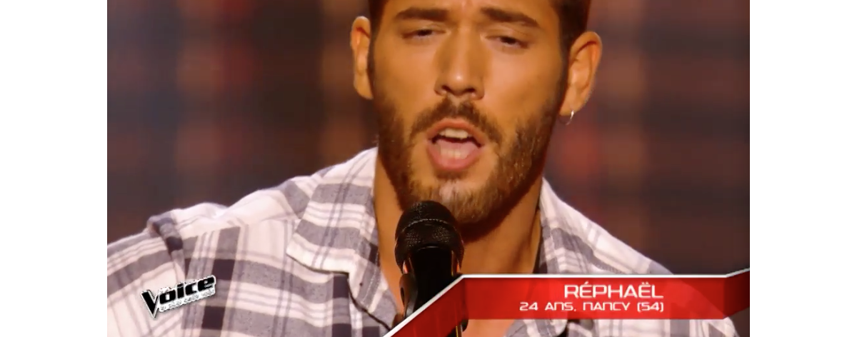 Photo : Raphael dans The Voice 5, le samedi 30 janvier 2016, sur TF1 ...