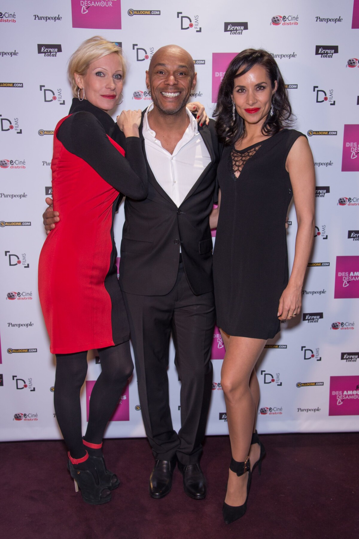 Photo : Rebecca Hampton, Denis Maréchal, Alexia Degremont - Photocall ...