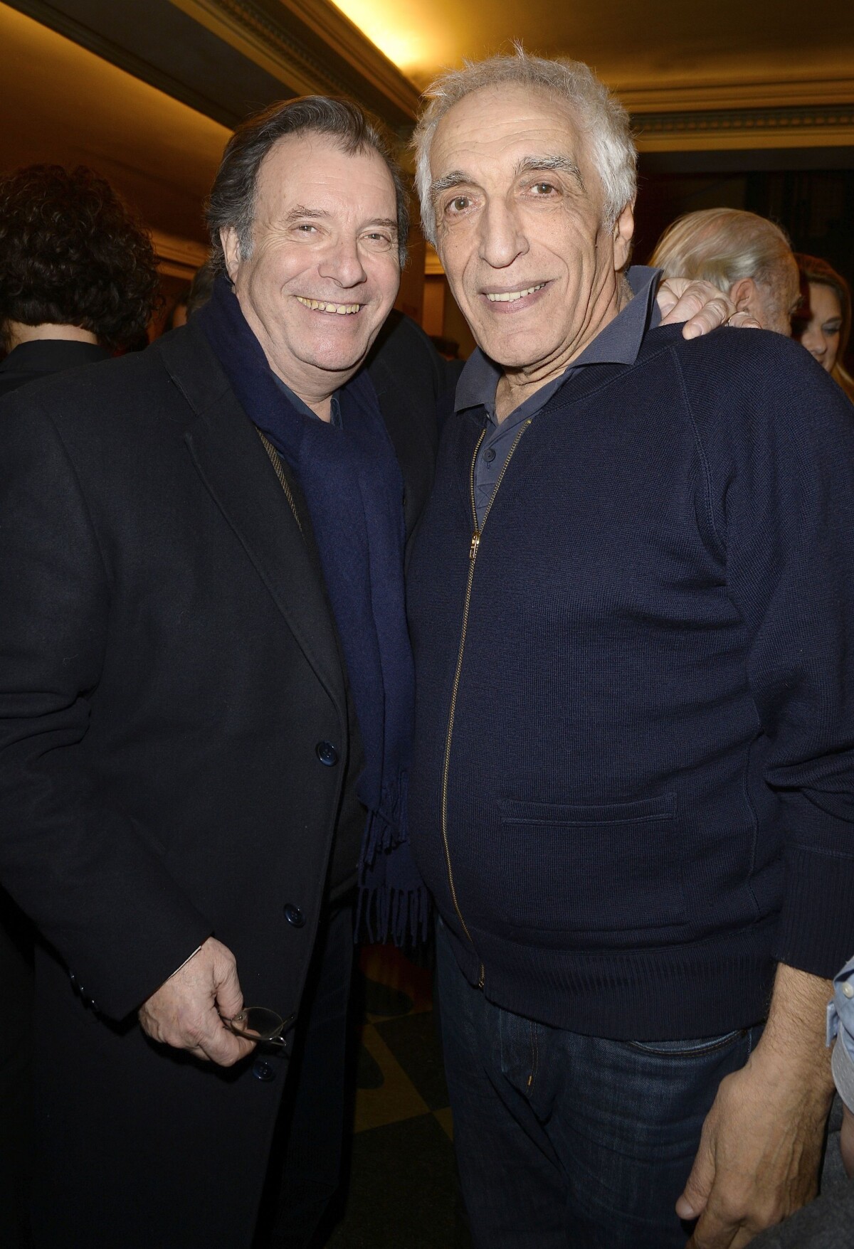 Photo : Exclusif - Daniel Russo et Gérard Darmon - Générale de la pièce ...