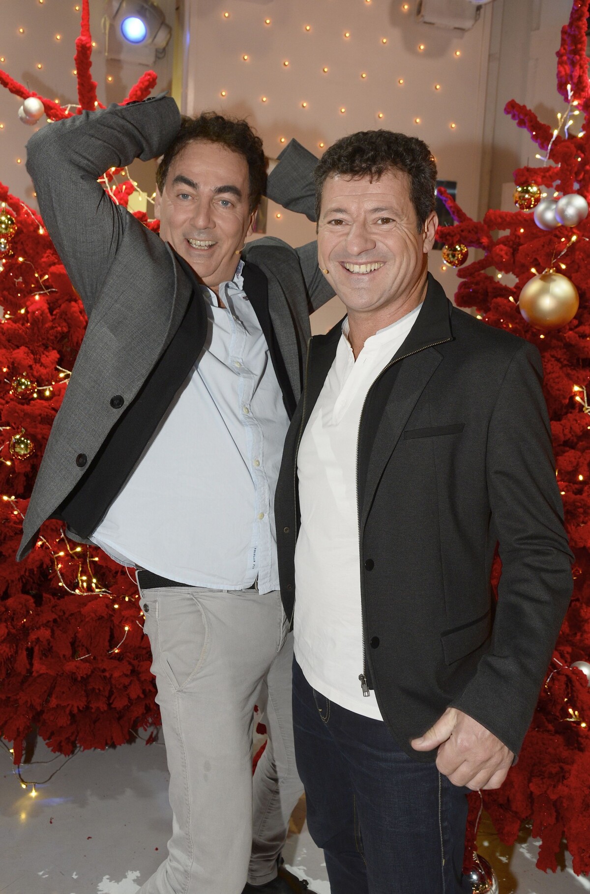 Photo : Les Chevaliers du Fiel (Éric Carrière et Francis Ginibre), à ...