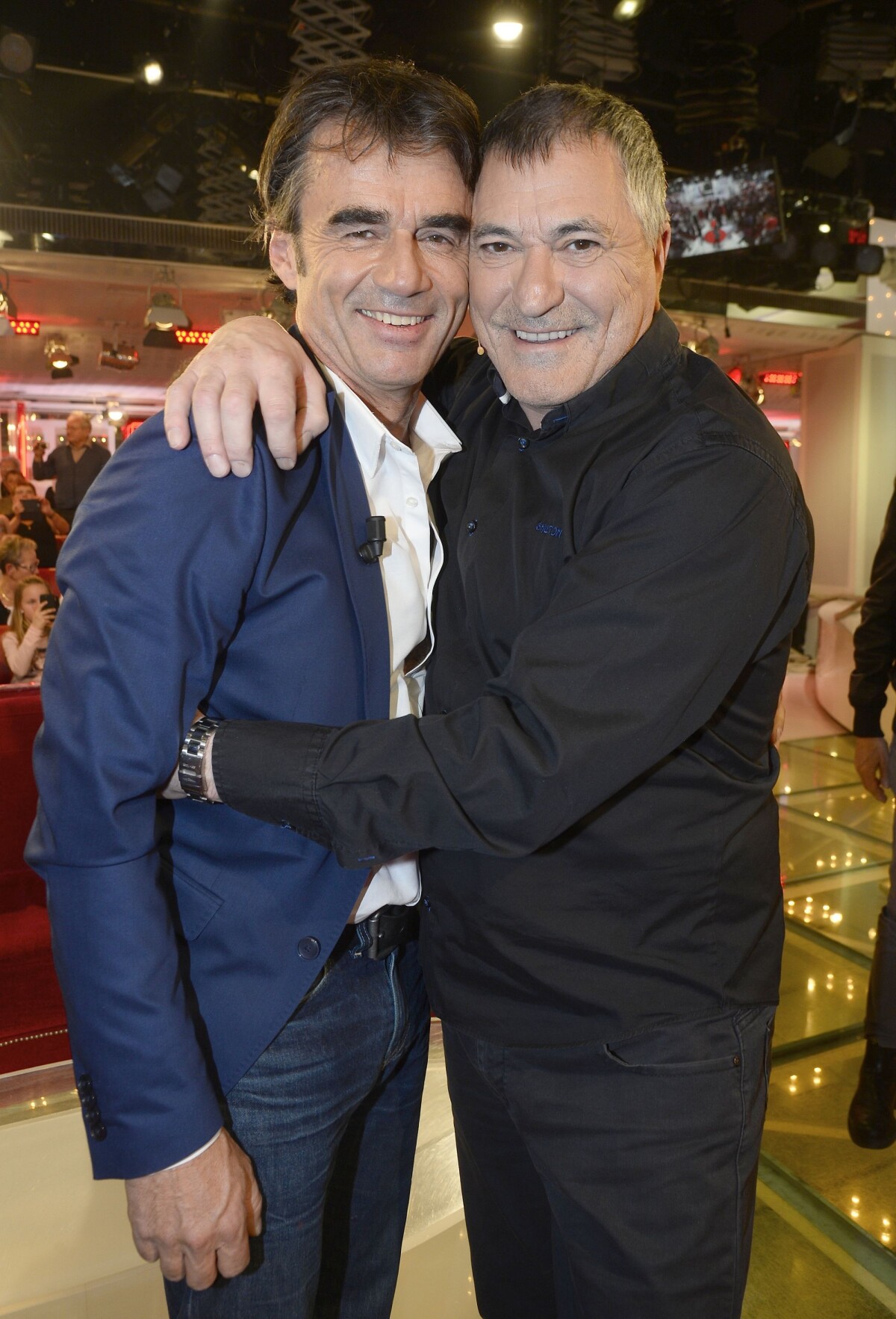 Photo : Stéphane Peyron et Jean-Marie Bigard - Enregistrement de l ...
