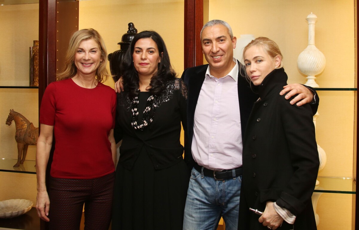 Photo : Exclusif - Emmanuelle Béart, Michèle Laroque, Raouf Benslimane ...