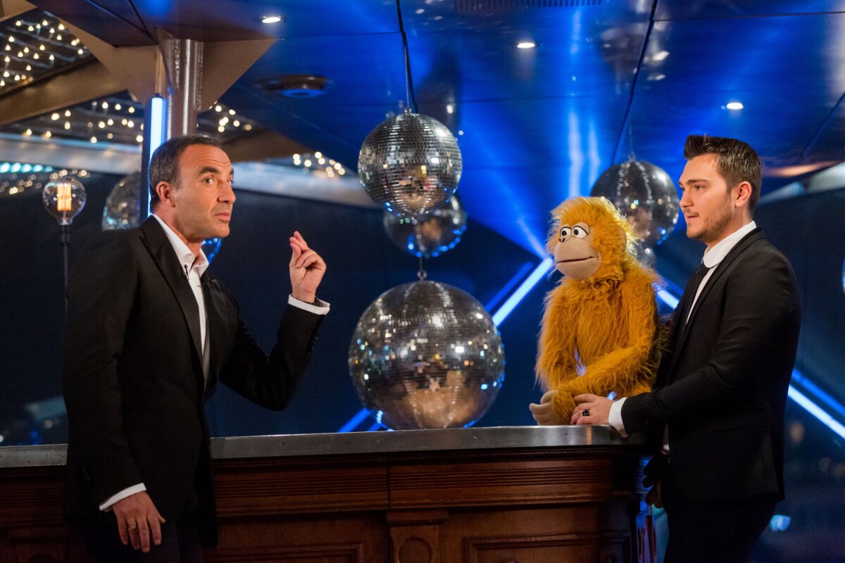 Photo : Exclusif - Nikos Aliagas et Jeff Panacloc - Tournage de l'émission "Toute la musique qu ...