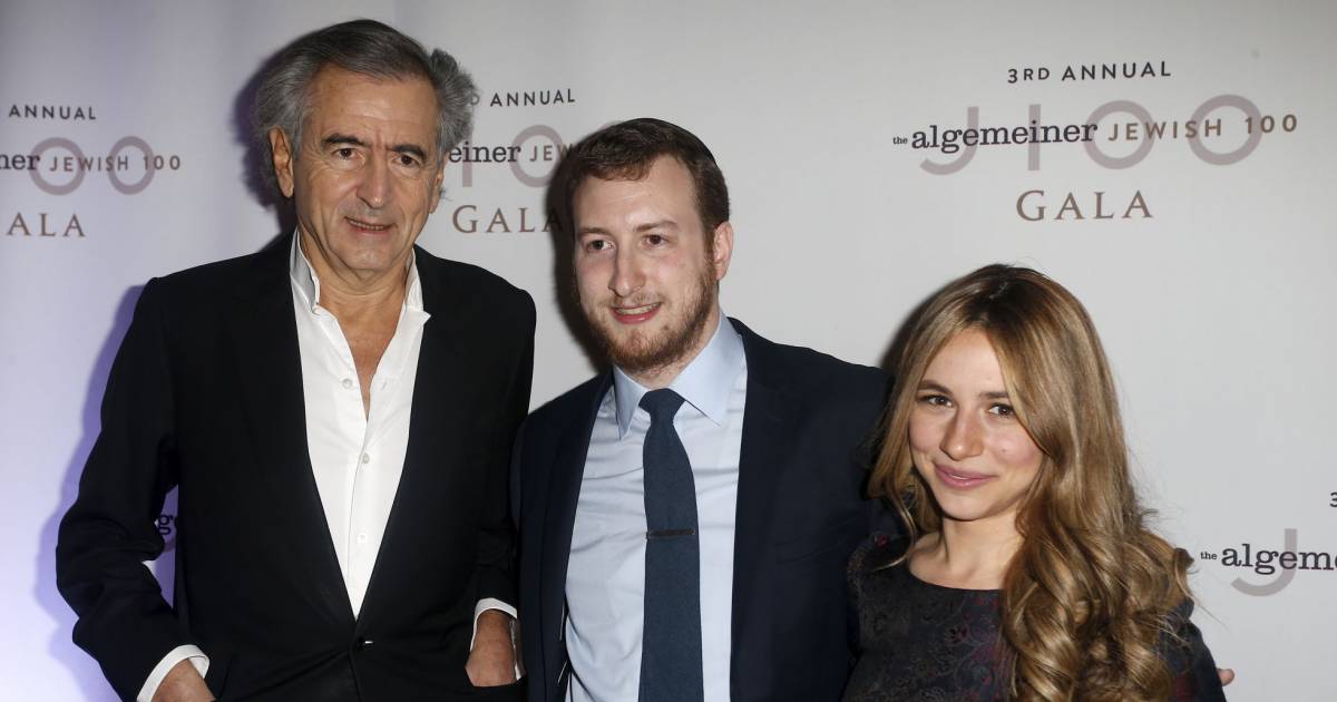 Exclusif - Bernard-Henri Lévy avec Dovid Efune lors du 3e gala ...
