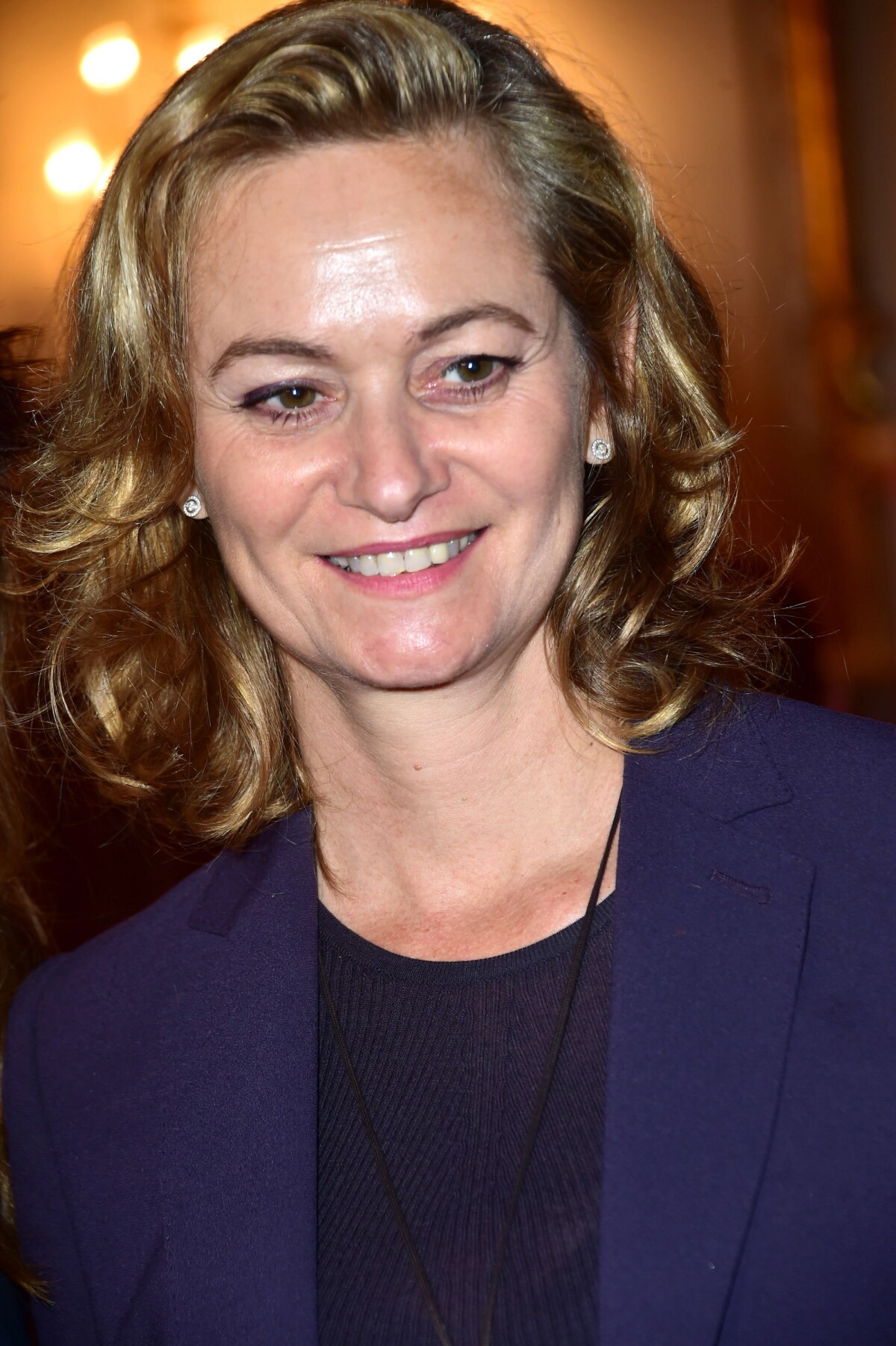 Photo : Guilaine Chenu au dîner de gala caritatif pour l'association ...