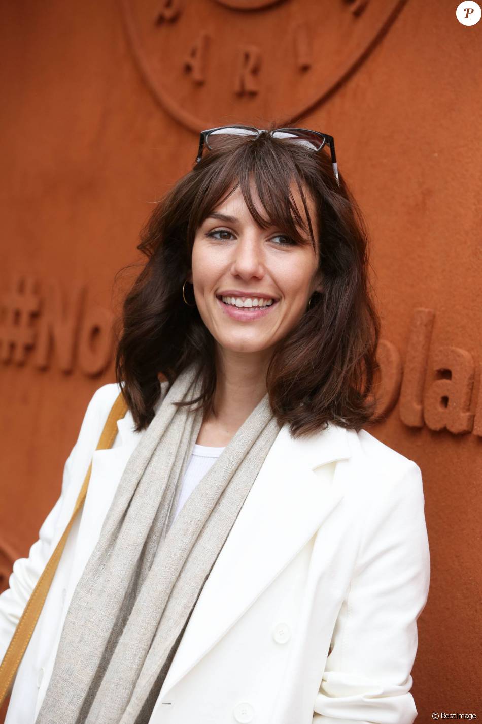 Doria Tillier - People au village des internationaux de France de ...