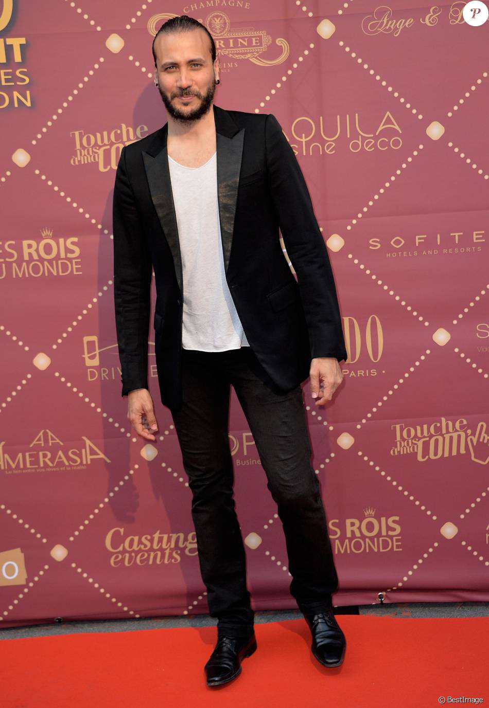 Merwan Rim - Cérémonie des Gold prix de la TNT 2016 au Théâtre Bobino à ...