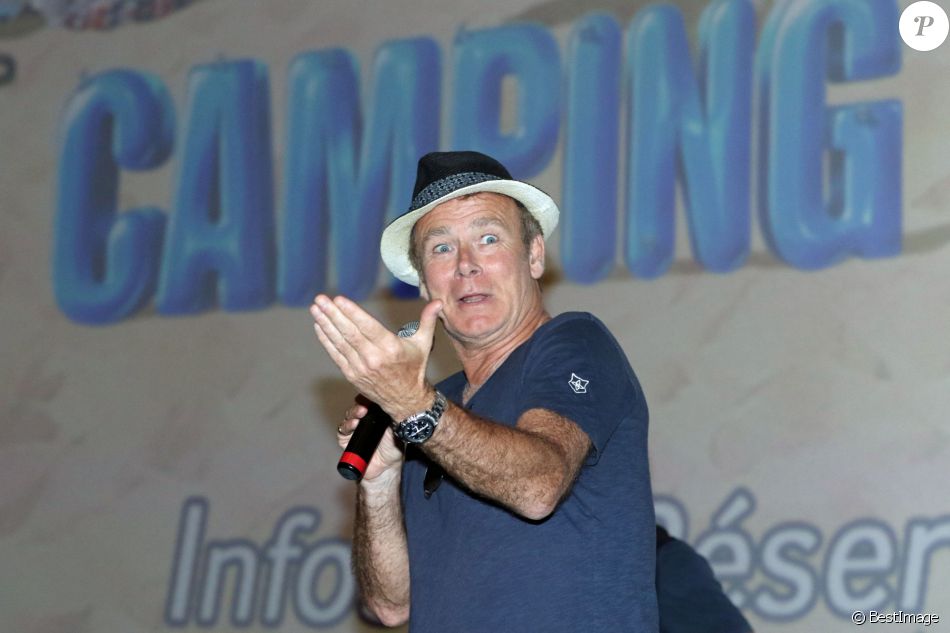 Exclusif - Franck Dubosc lors de la présentation du film Camping 3 au ...