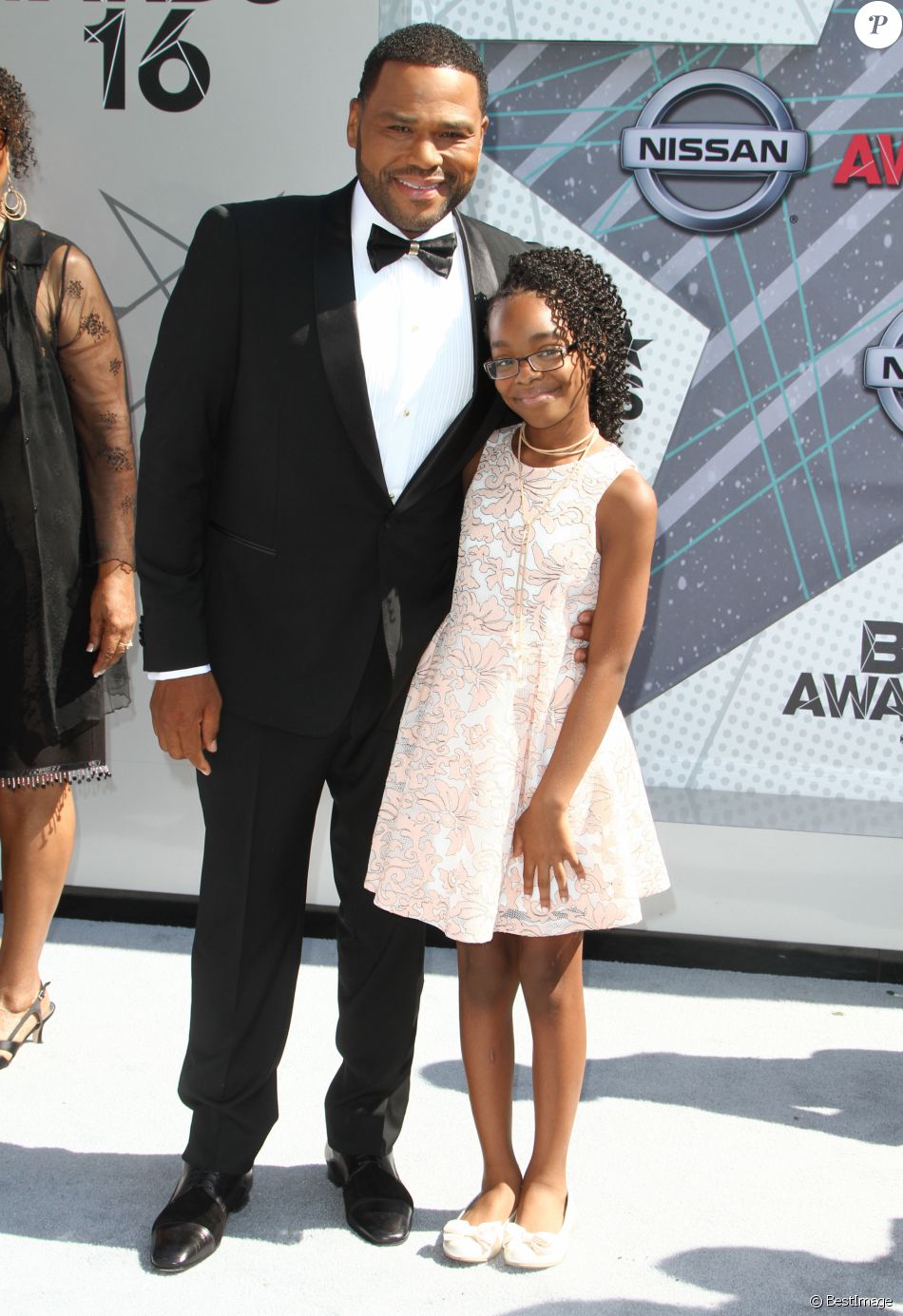 Anthony Anderson, Marsai Martin - BET Awards 2016 au Microsoft Theatre ...