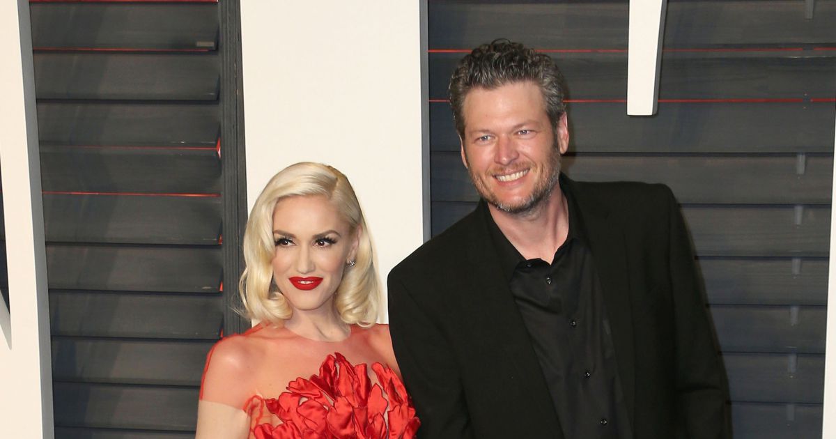 Gwen Stefani et son compagnon Blake Shelton à la soirée Vanity Fair ...