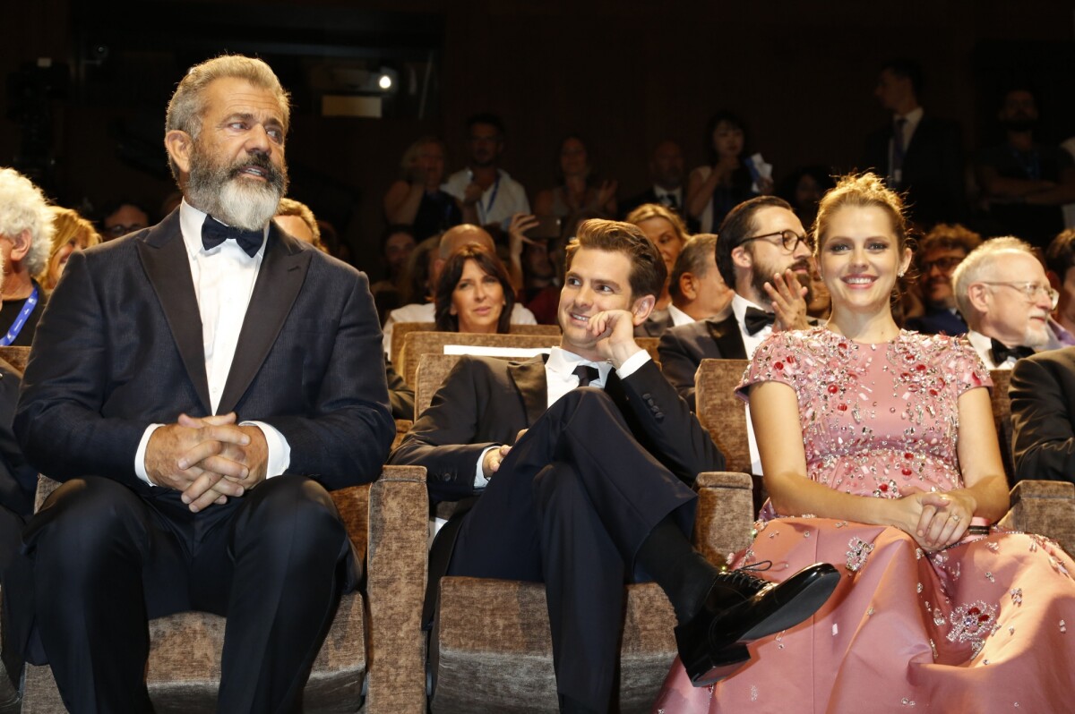 Photo : Mel Gibson, Andrew Garfield, Teresa Palmer enceinte lors de la ...