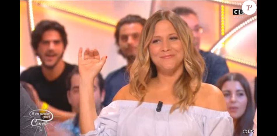 Stéphanie Loire lors du lancement de Il en pense quoi Camille ?, lundi ...