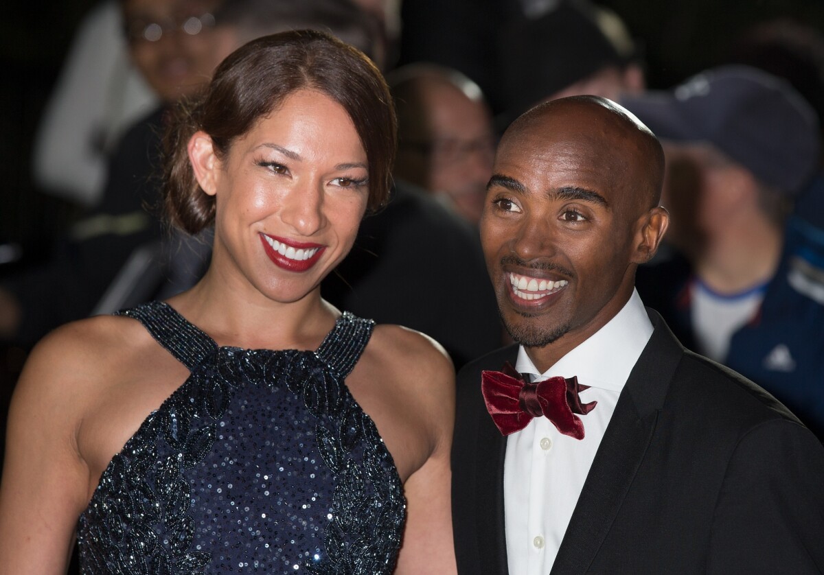 Photo : Mo Farah et sa femme Tania Nell à la soirée GQ Men of the Year ...