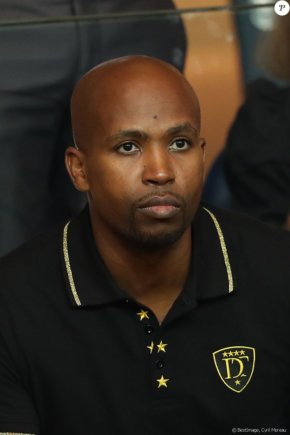 Rohff lors du match de Ligue 1 PSG - AS Saint-Etienne au Parc des ...