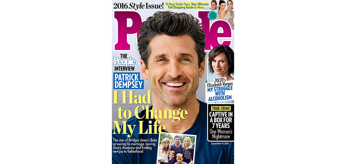 Photo : Patrick Dempsey revient sur son départ précipité de Grey's ...