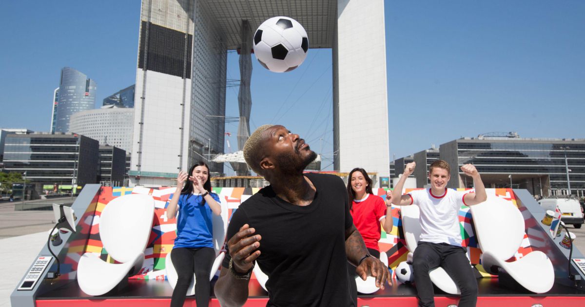 Djibril Cissé à Paris, le 9 juin 2016. - Purepeople