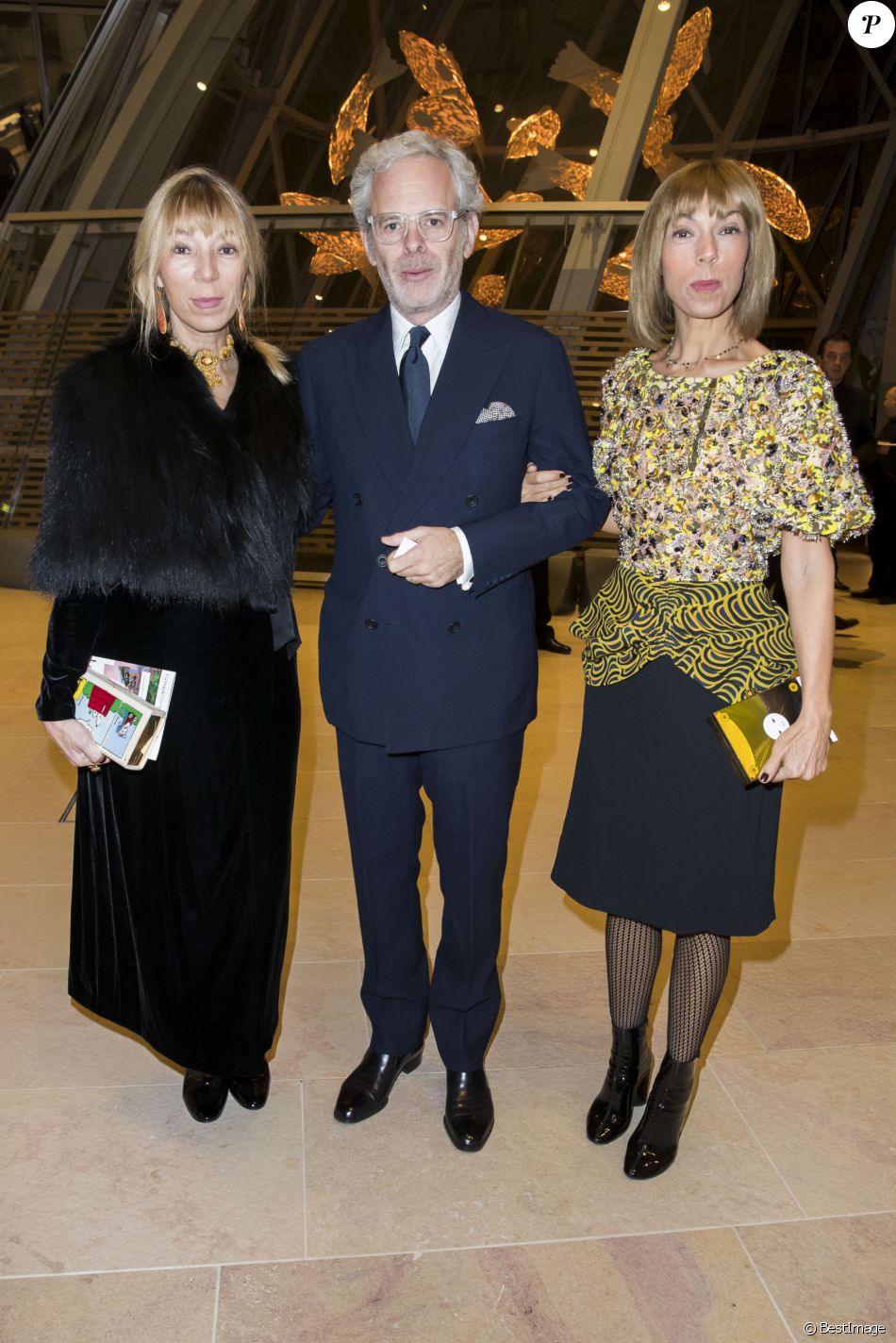 Victoire de Castellane, son mari Thomas Lenthal et Mathilde Favier ...
