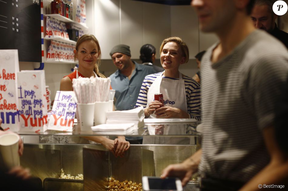 Scarlett Johansson, sa belle-soeur (Manager deYummy Pop), le chef Will ...