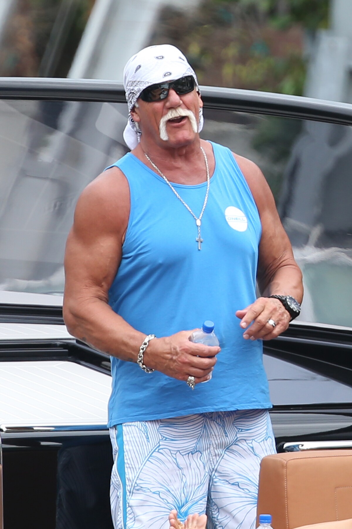 Photo : Hulk Hogan et sa femme Jennifer McDaniel passent la journée à ...