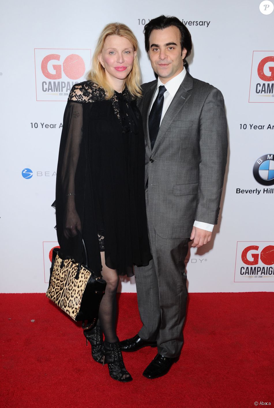 Courtney Love et Nicholas Jarecki - 10e anniversaire de la fondation GO ...