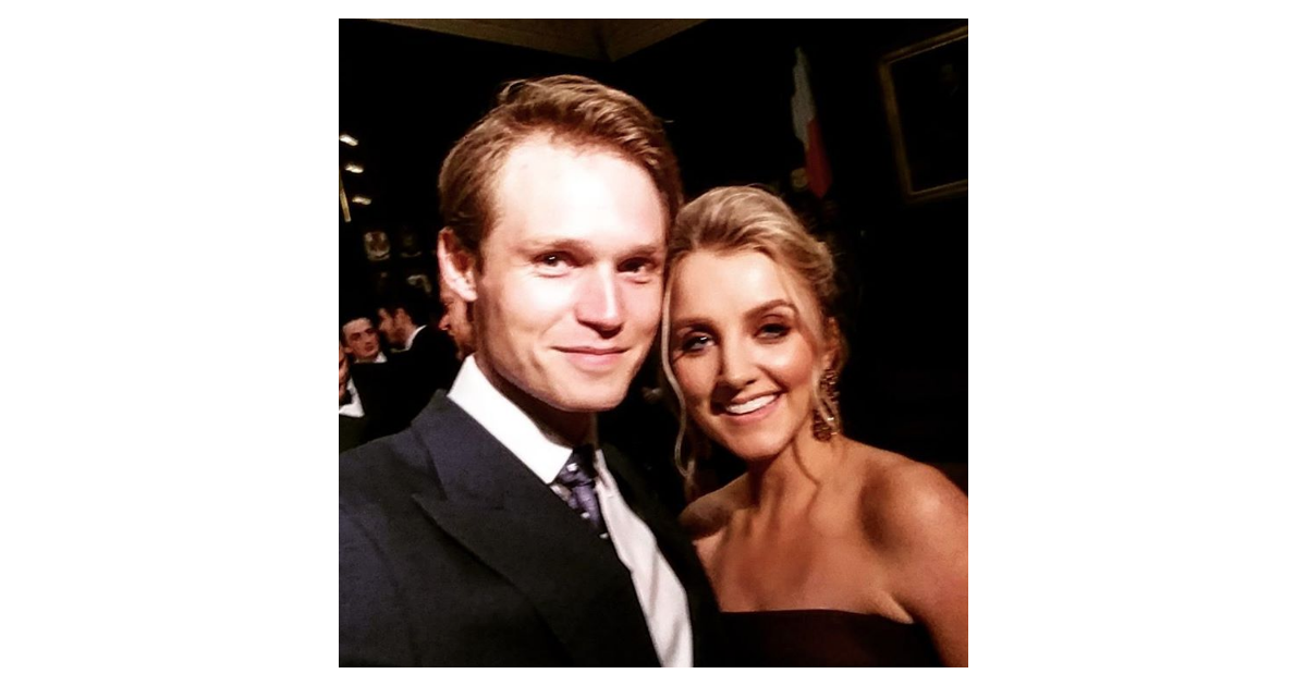 Robbie Jarvis et Evanna Lynch en 2016. - Purepeople