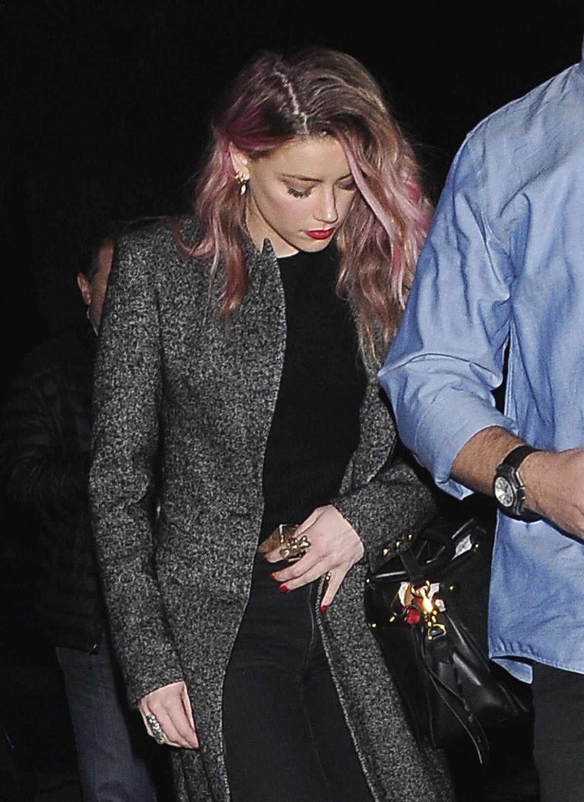 Photo : Amber Heard se rend à une fête privée d'Halloween accompagnée d ...