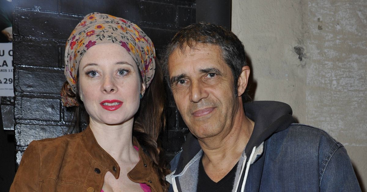 Julien Clerc et Hélène Grémillon à Paris, le 24 mars 2012. - Purepeople