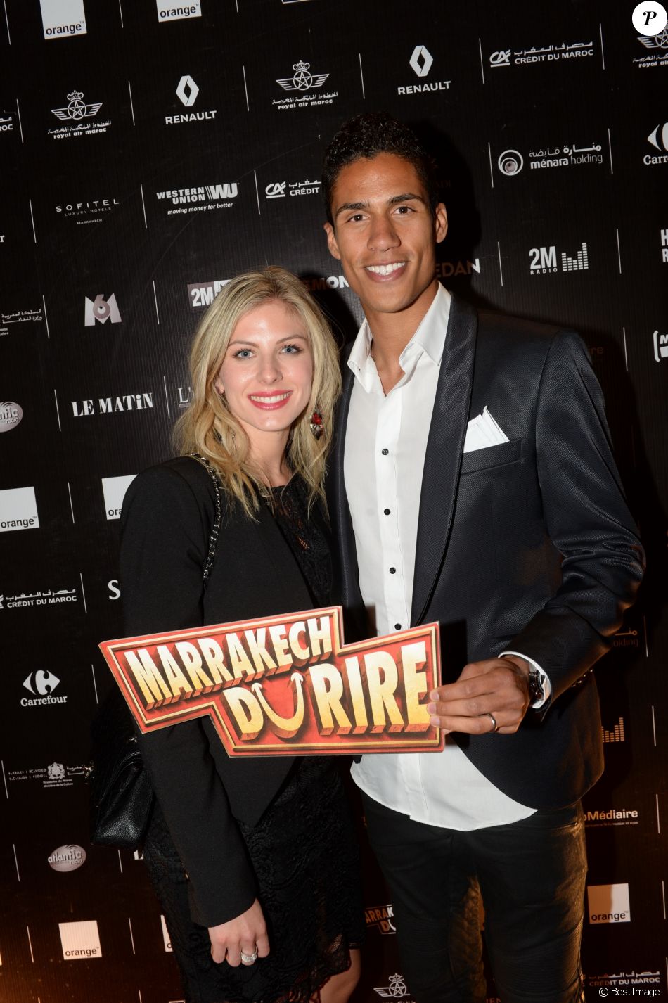 Exclusif - Raphaël Varane et sa femme Camille Tytgat au cocktail ...