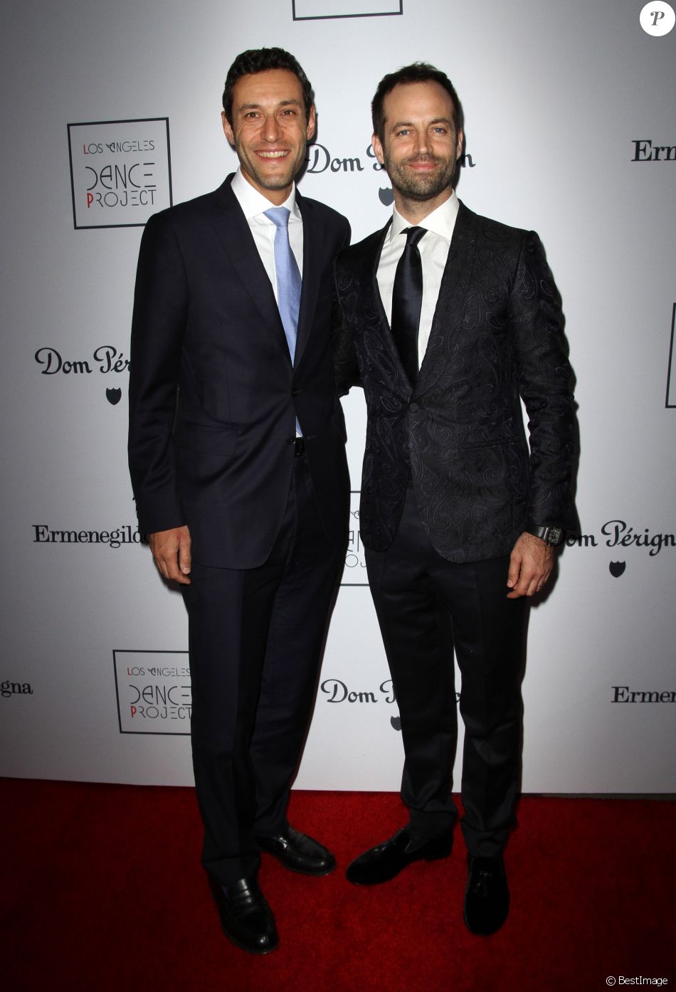 Alain Bernard et Benjamin Millepied à la soirée annuelle Dance Project ...