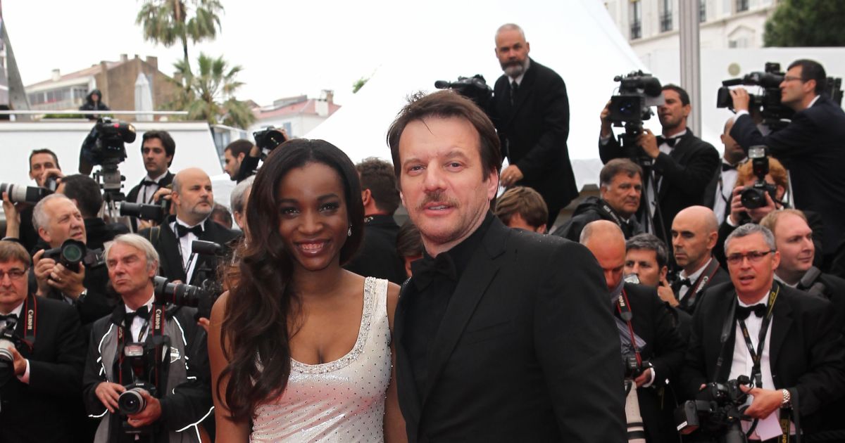 Samuel Le Bihan et sa compagne Daniela - Montée des marches du film Vous n'avez encore rien vu ...