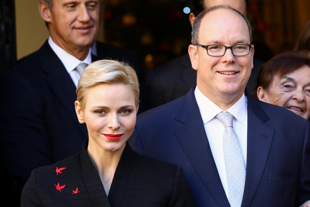 Photo : Exclusif - Le prince Albert II de Monaco et la princesse Charlene participent à la ...
