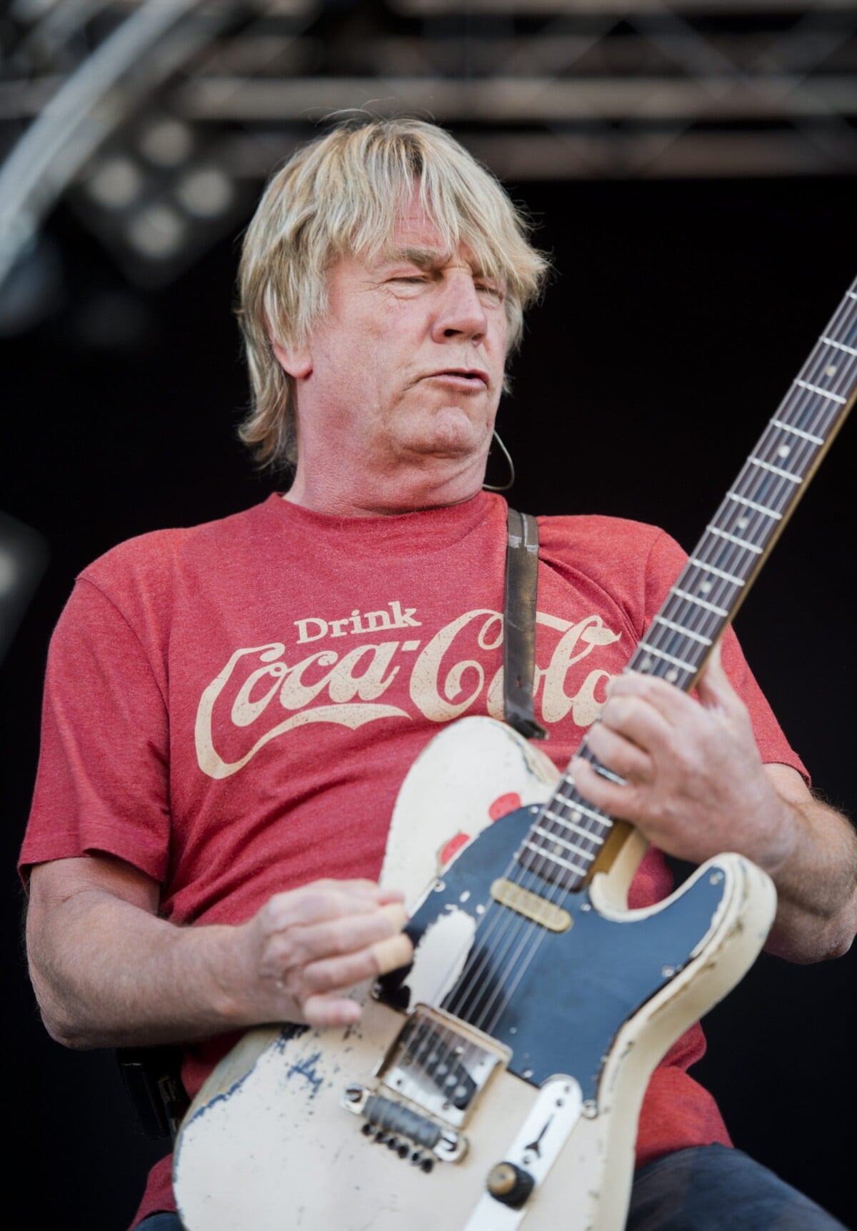 Photo : Rick Parfitt et Status Quo au Sweden Rock Festival à Sölvesborg ...