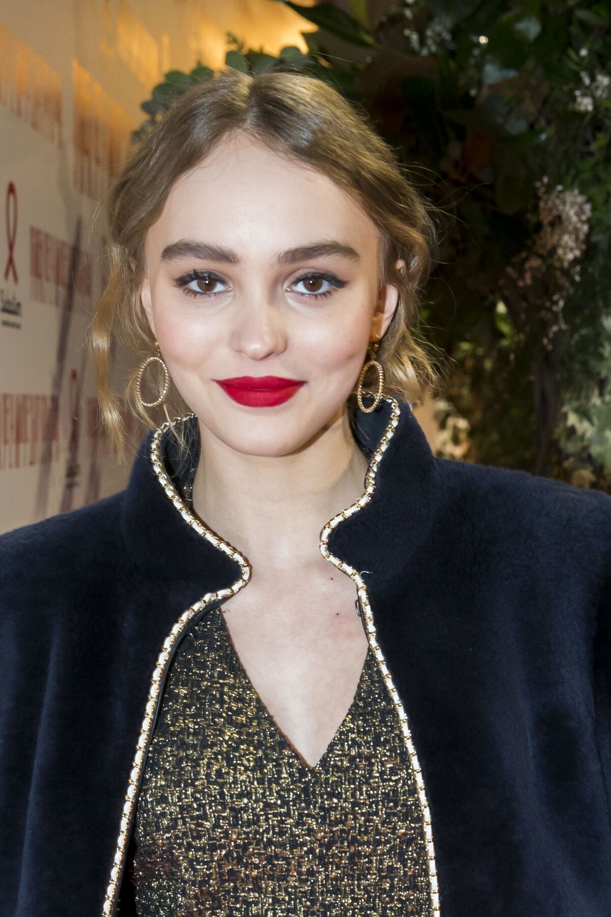 Photo : Lily-Rose Depp - Photocall de la 15ème édition du "Dîner de la ...