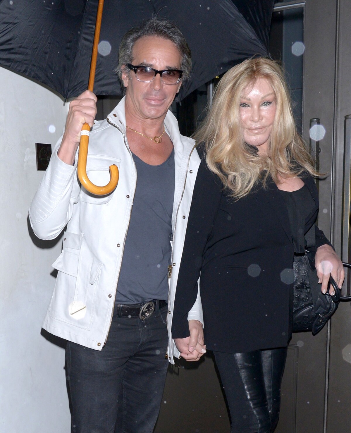 Photo : Jocelyn Wildenstein avec Lloyd Klein à Los Angeles. Le 6 mai ...