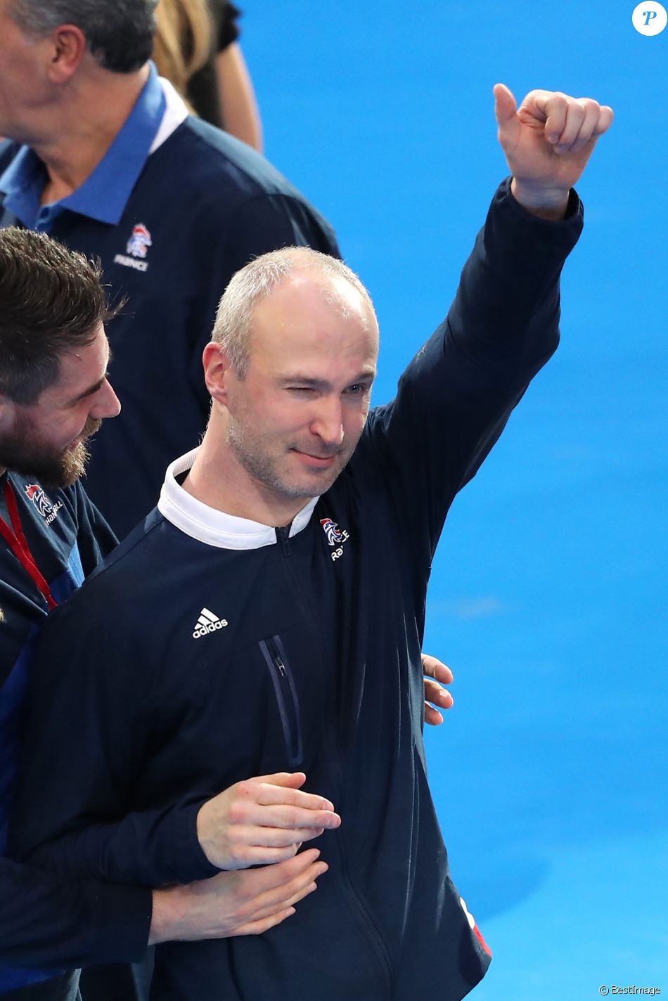 Thierry Omeyer heureux après la victoire des Experts en finale du ...
