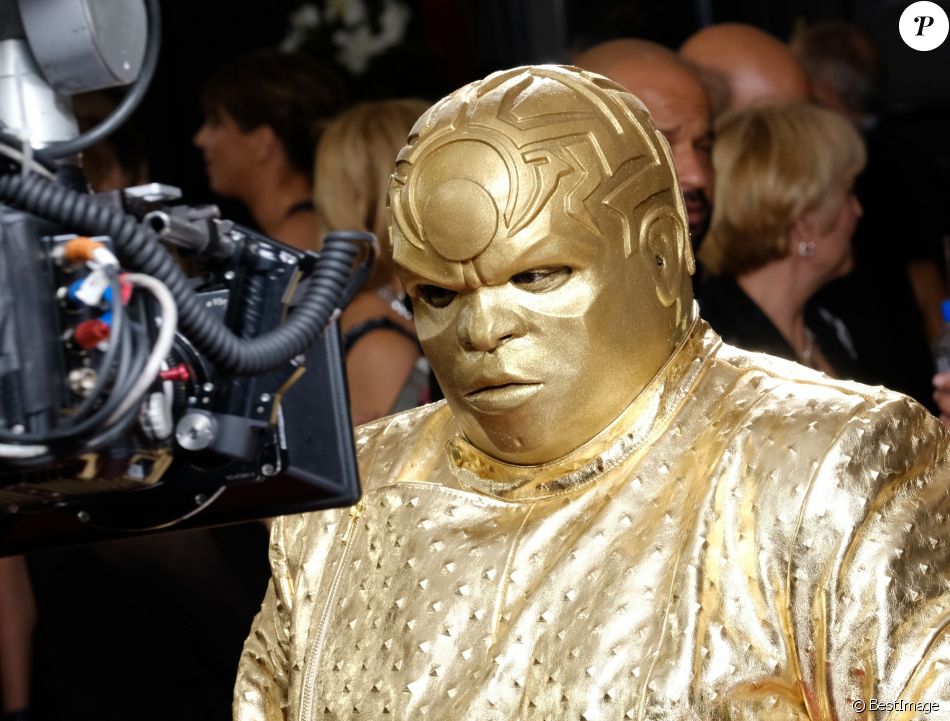 Gnarly Davidson aka Ceelo Green pose à la 59ème soirée annuelle des ...