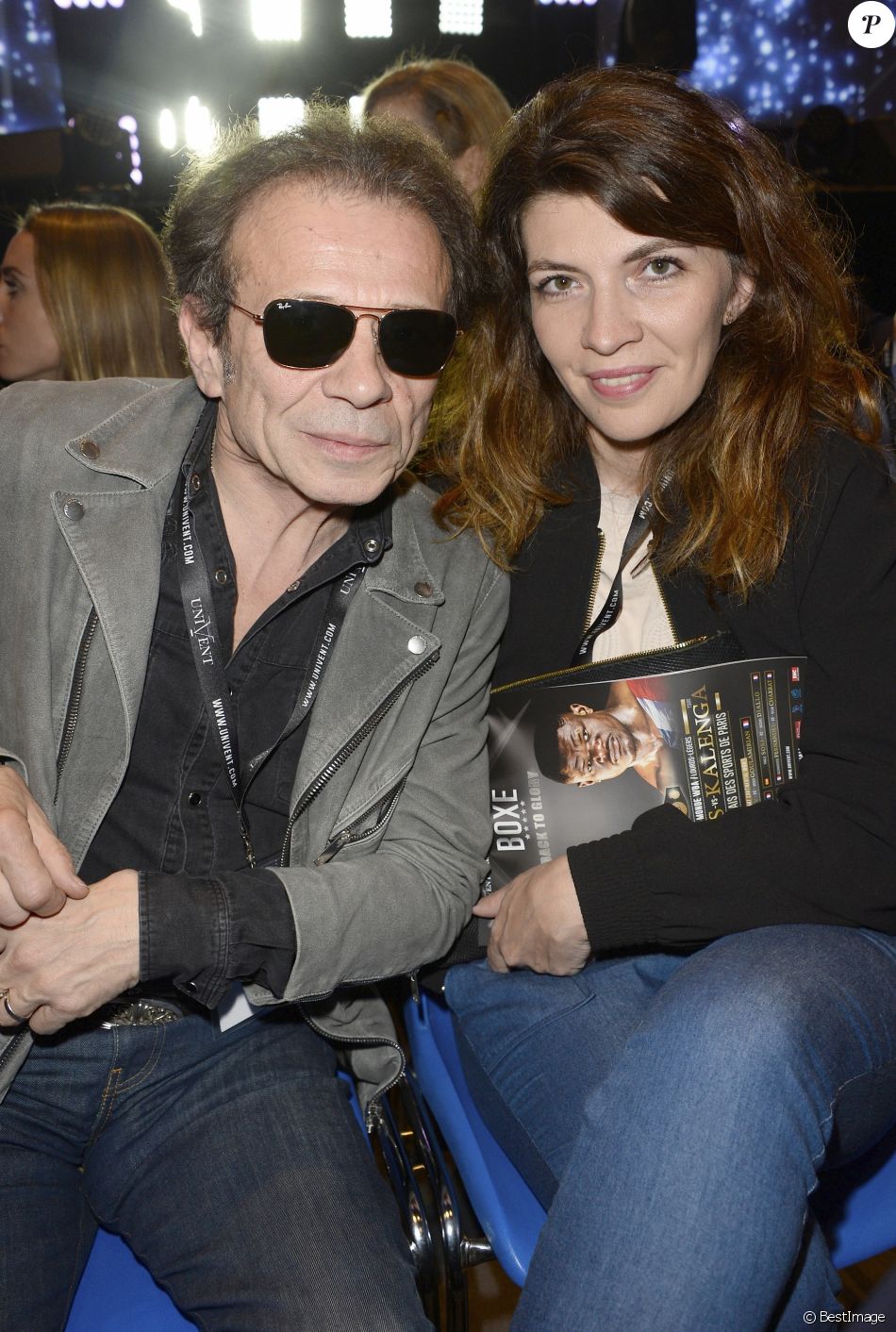 Philippe Manœuvre et sa femme Candice de la Richardière - People au ...