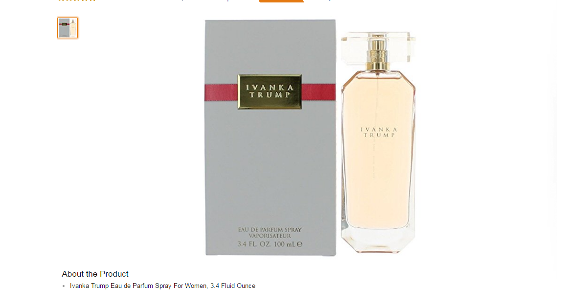 Ivanka Trump Eau de Parfum Spray For Women, le parfum d'Ivanka Trump en ...