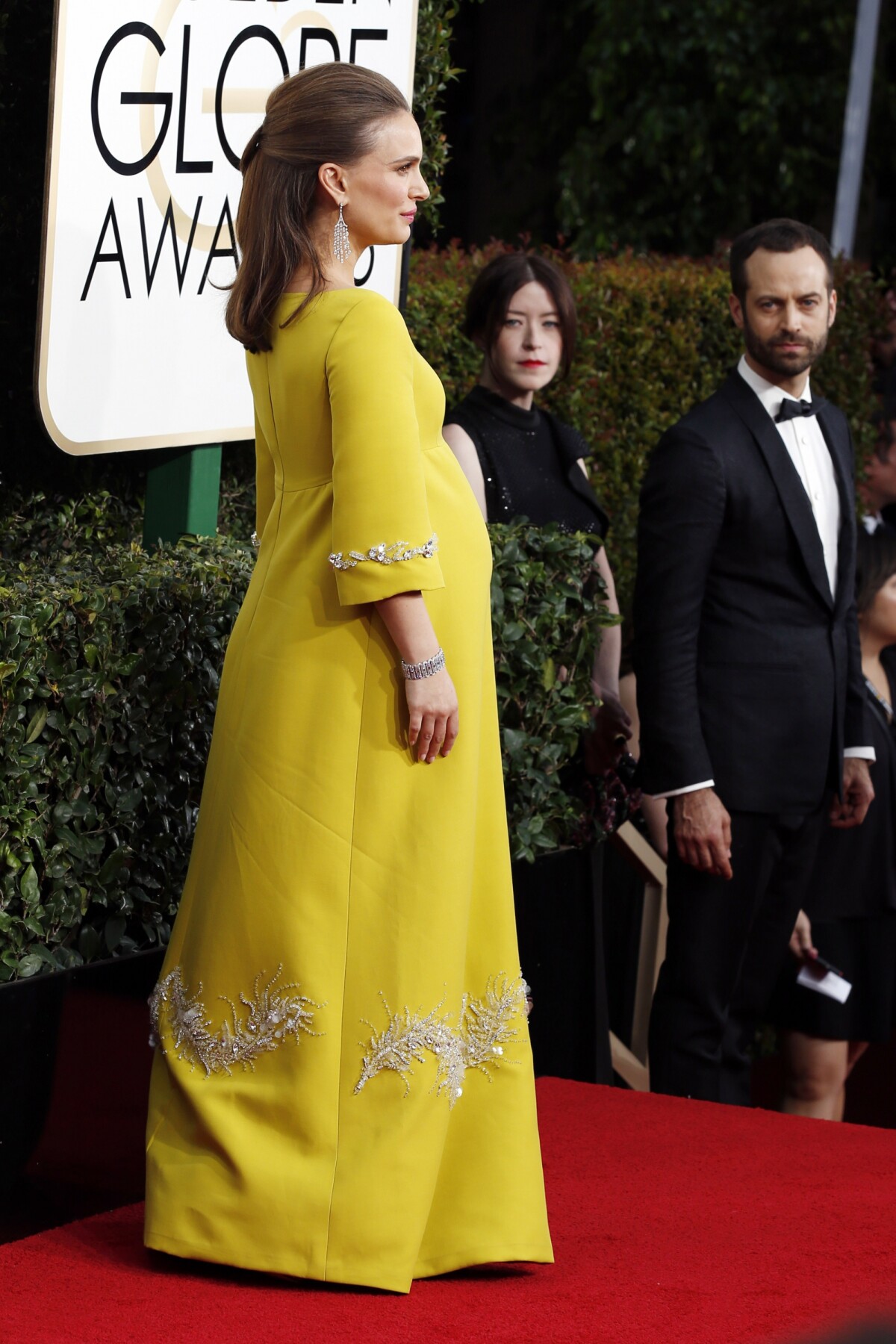 Photo : Natalie Portman enceinte et son mari Benjamin Millepied - La ...