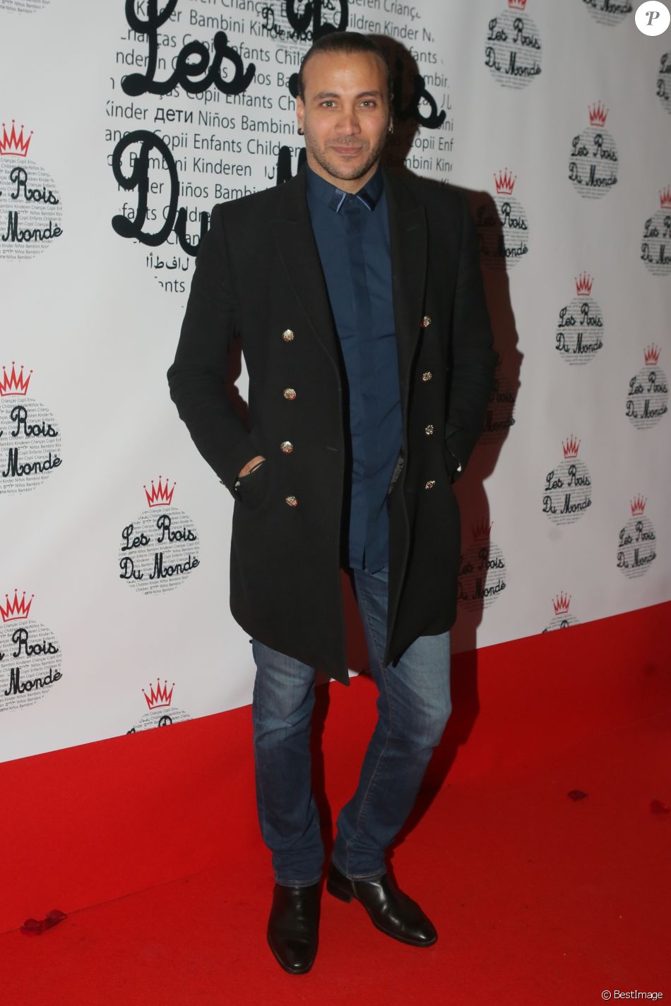 Merwan Rim lors du 5ème gala de l'association Les rois du monde au ...