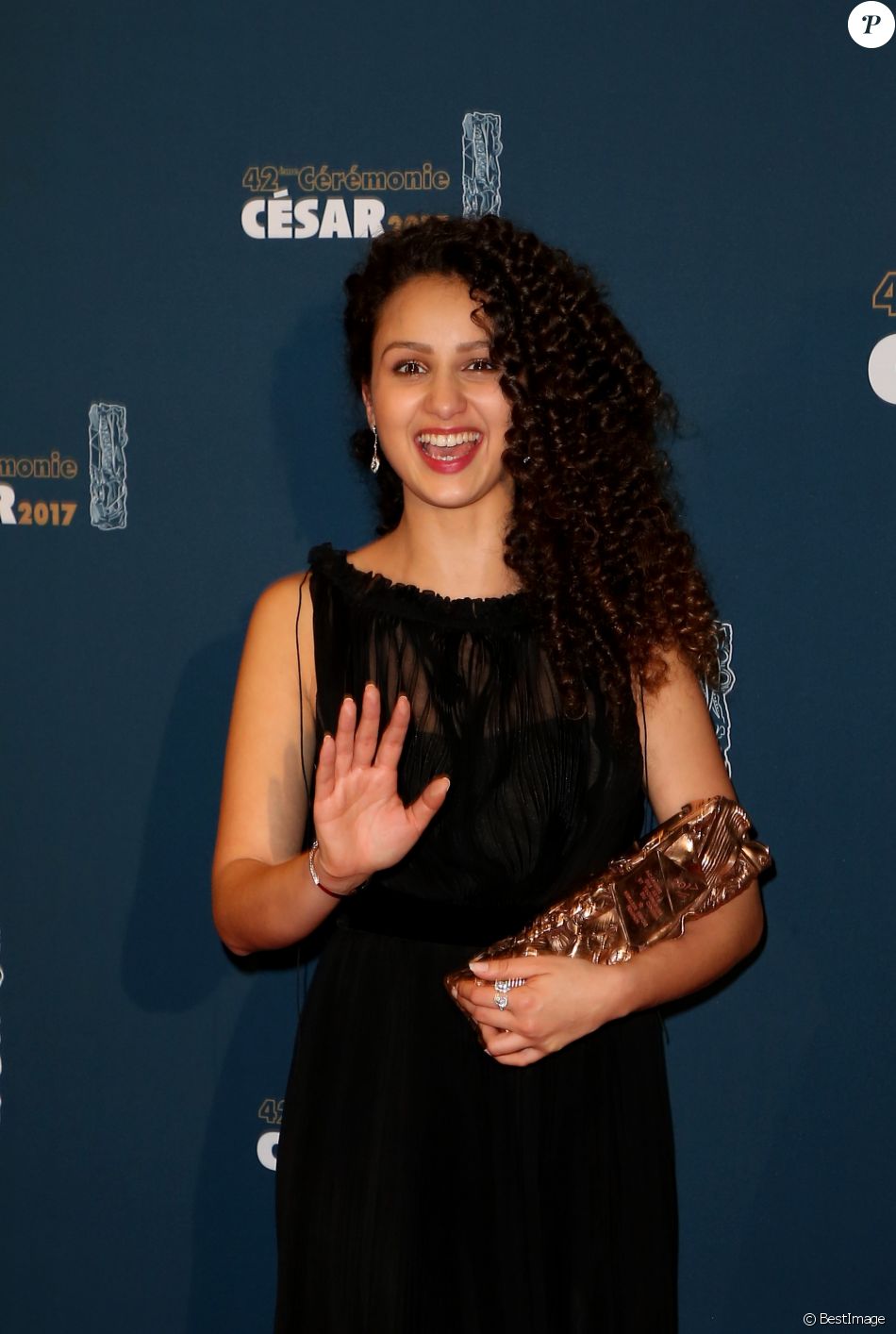 Oulaya Amamra (César de la Meilleur espoir féminin)(Robe Dior ...