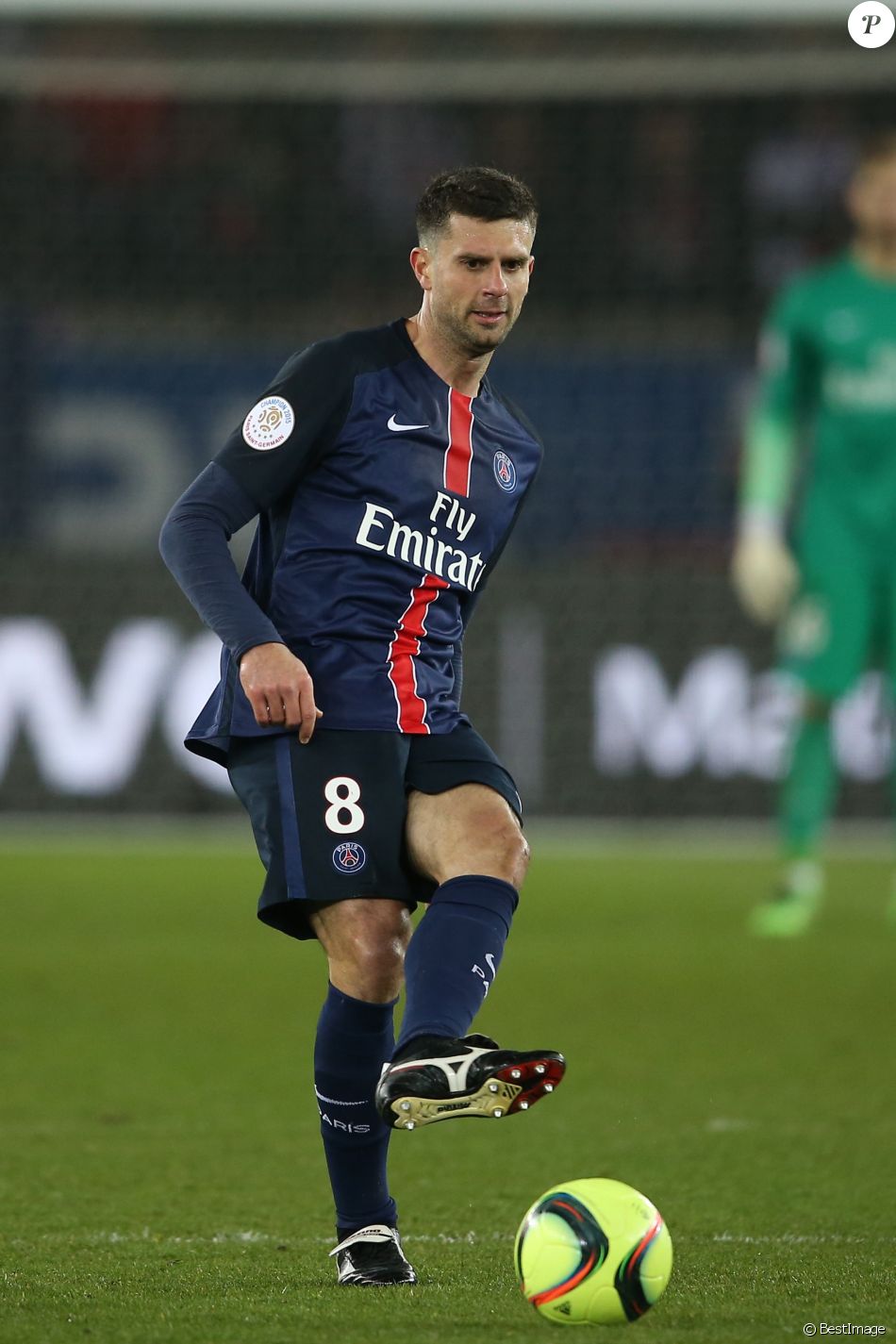 Thiago Motta - Match de football PSG - Monaco au Parc des Princes le 20 ...