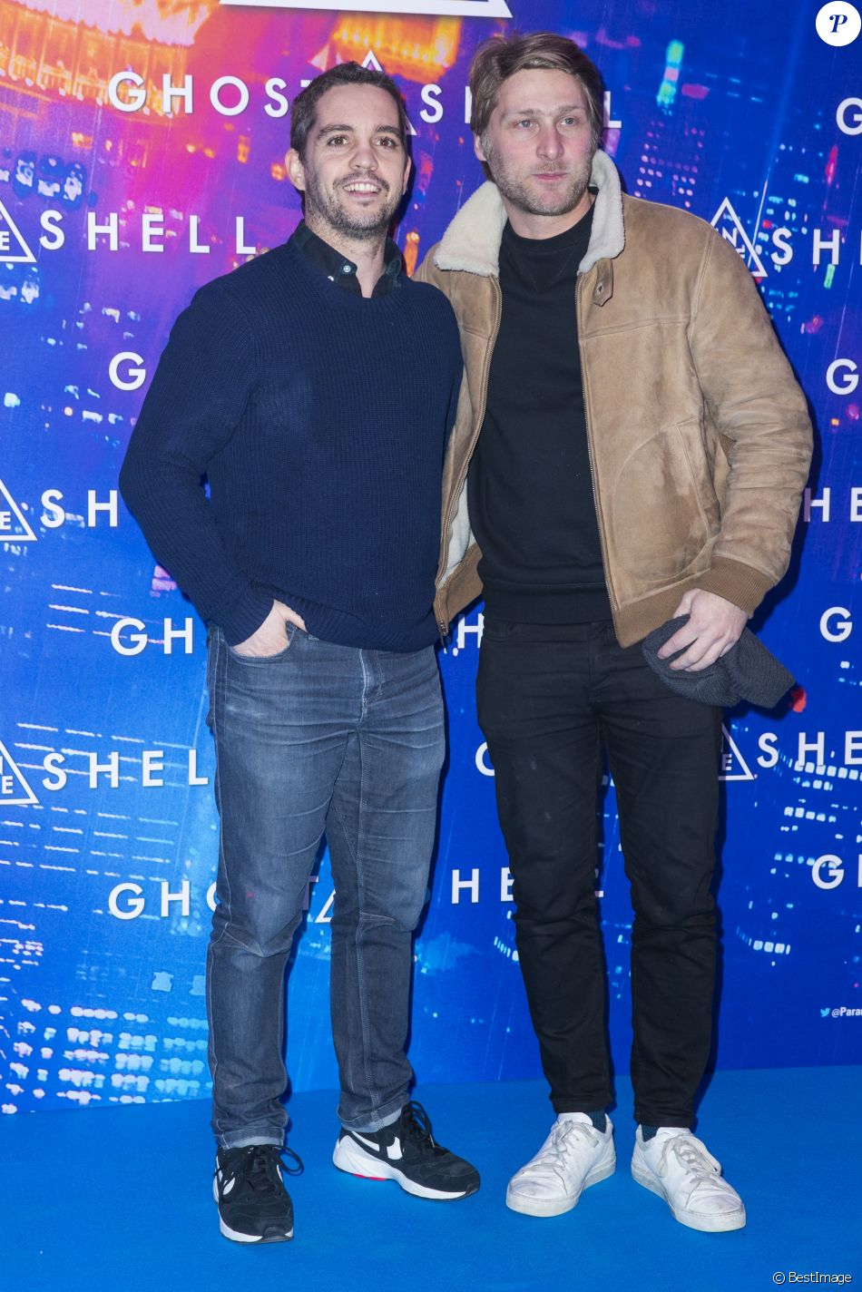 Bruno Sanches et Tom Dingler - Avant-première du film Ghost in the ...
