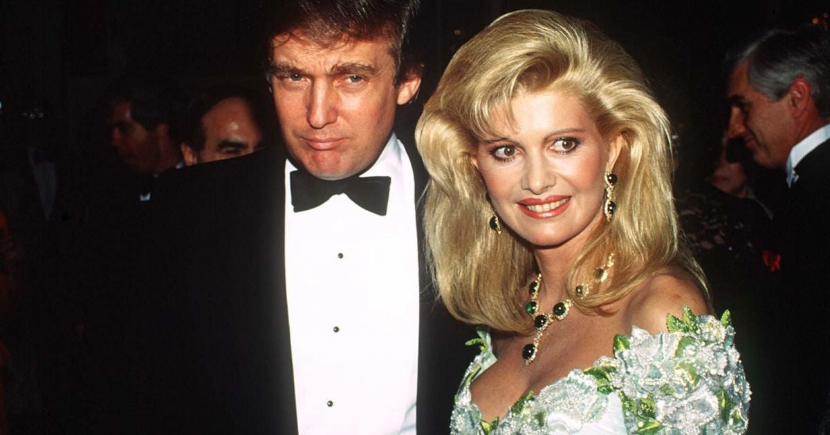 Donald et Ivana Trump à New York en 1985 - Purepeople