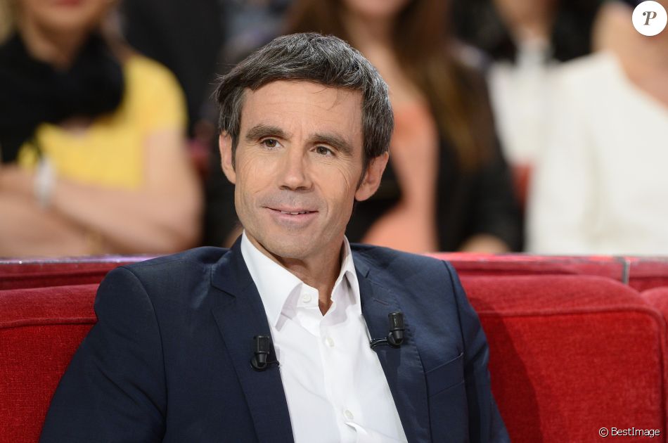 David Pujadas - Enregistrement de l'émission Vivement Dimanche à Paris ...